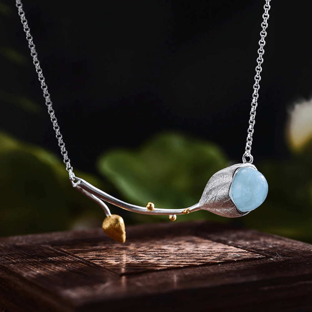 Vertical Needle Shape Handmade Pendant Necklace - Handmade Necklaces ...