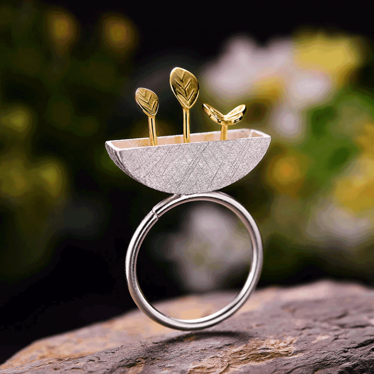 My Little Garden Creative Silver Rings - My Little Garden, Silver Rings ...